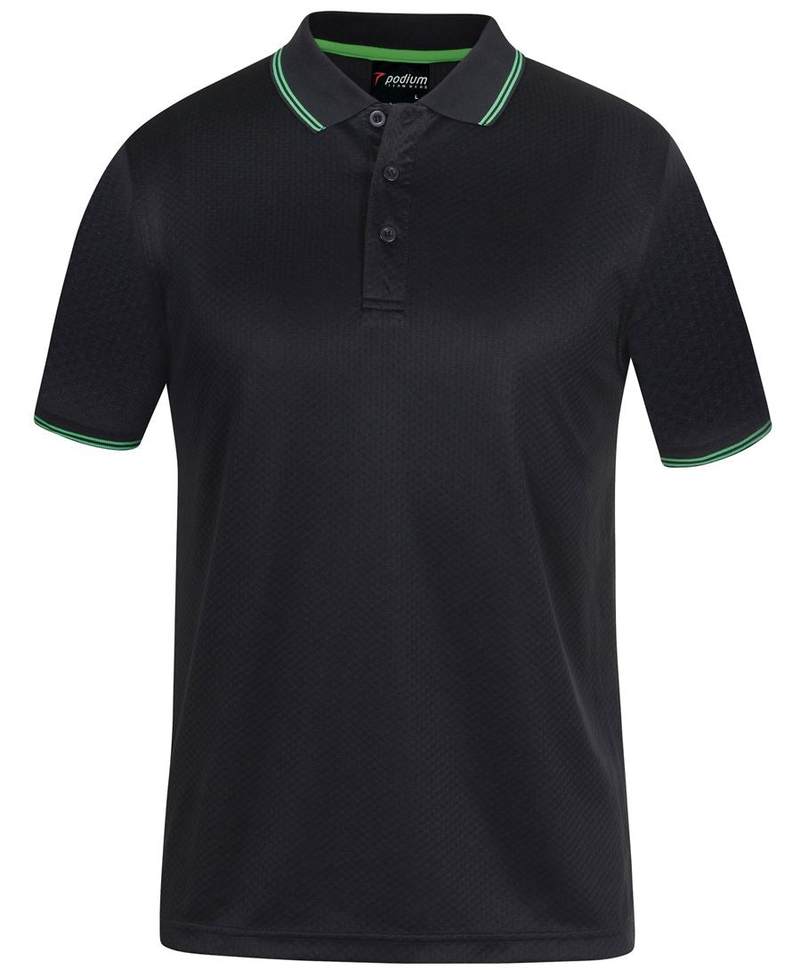 PDM JACQUARD CONTRAST POLO – Impact Apparel and Merch