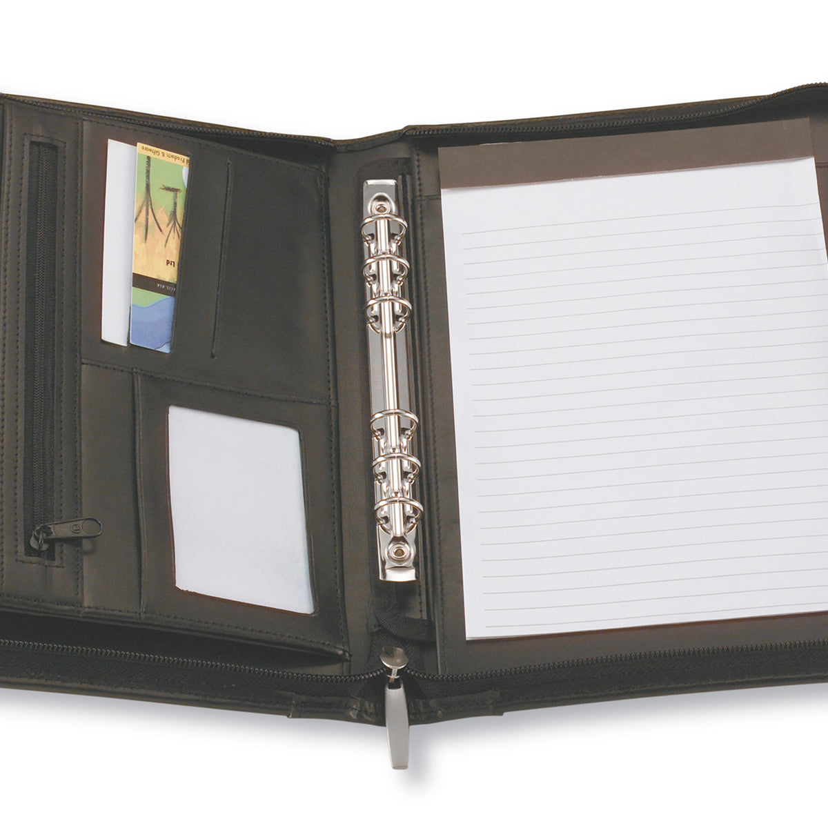 A5 Leather Compendium – Impact Apparel and Merch