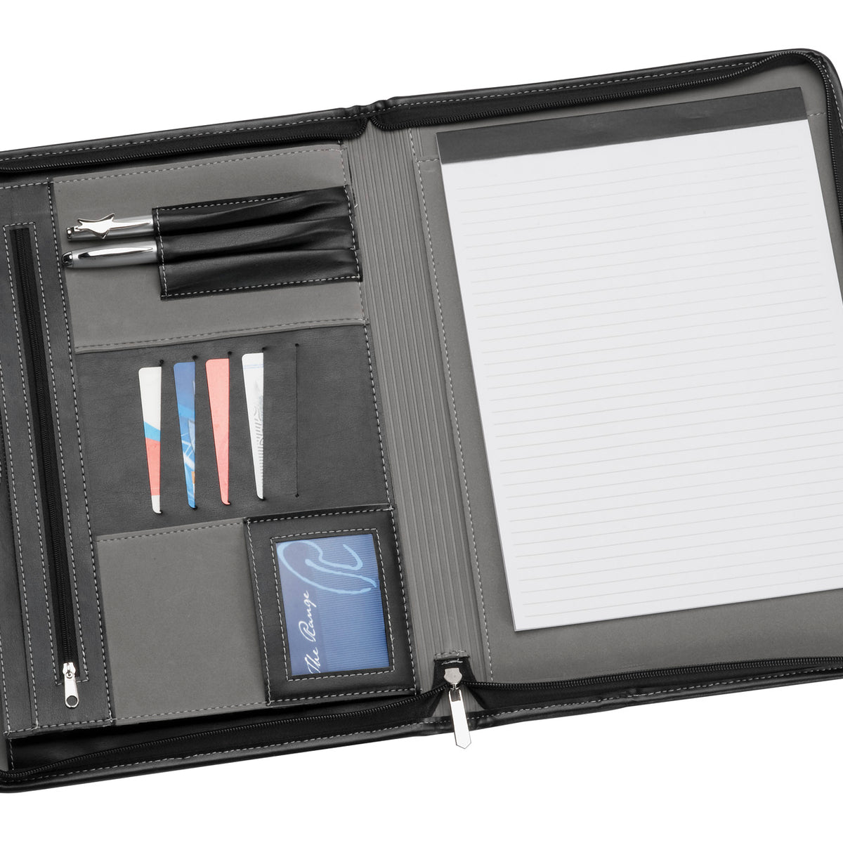 Zippered A4 Compendium – Impact Apparel and Merch