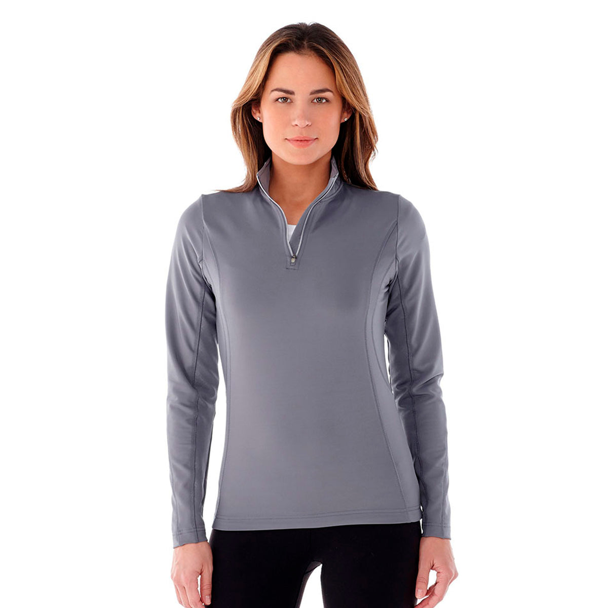 Caltech Knit Quarter Zip - Womens – Impact Apparel and Merch