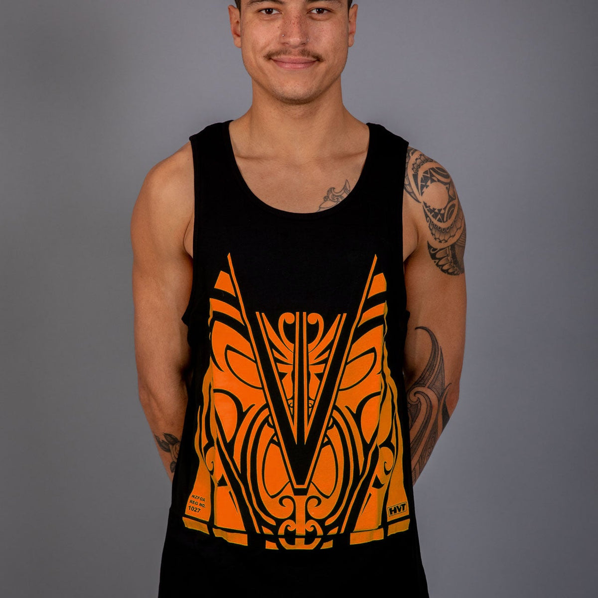 Maori Men's Singlet Orange [Hi-Vis] – Impact Apparel and Merch