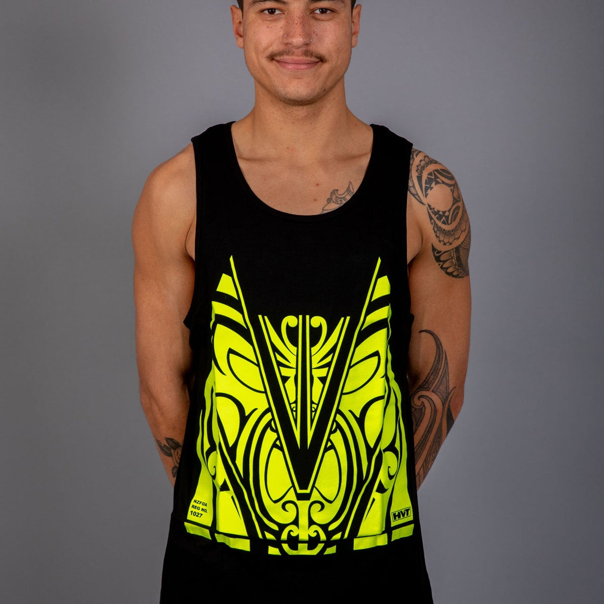 Maori Men's Singlet Yellow [Hi-Vis] – Impact Apparel and Merch